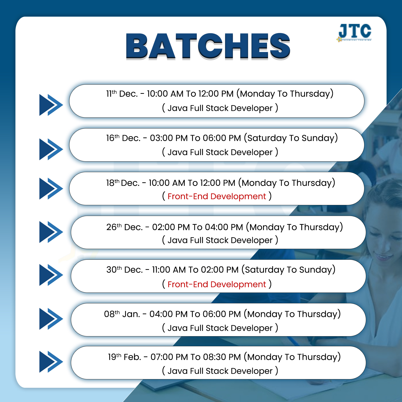 JTC- No. 1 Technical Training Center noida